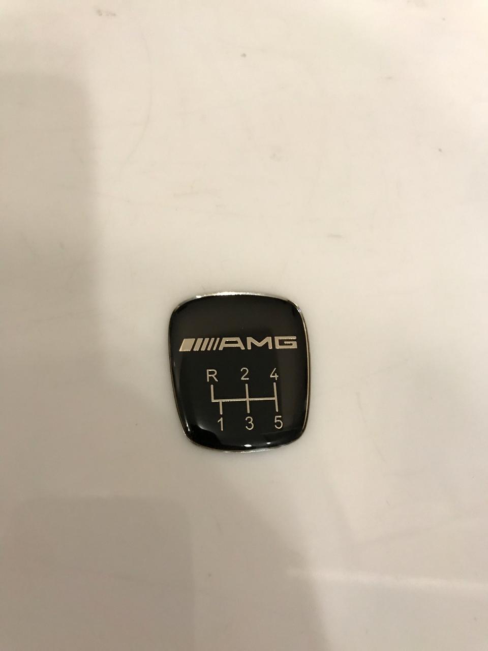 Badge (emblem) AMG for gear knob. — Drezcar