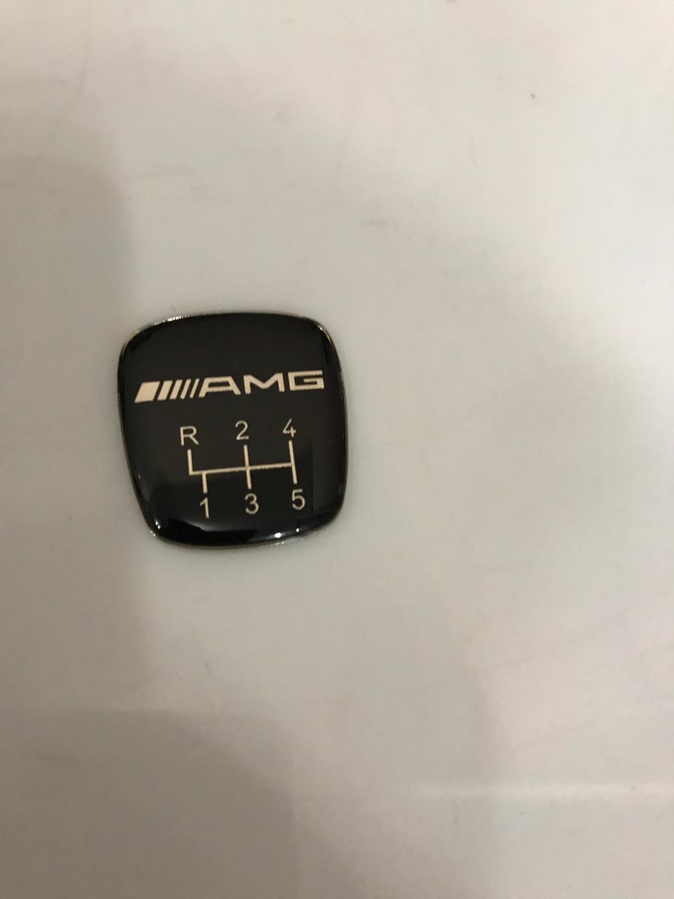 Badge (emblem) AMG for gear knob. — Drezcar