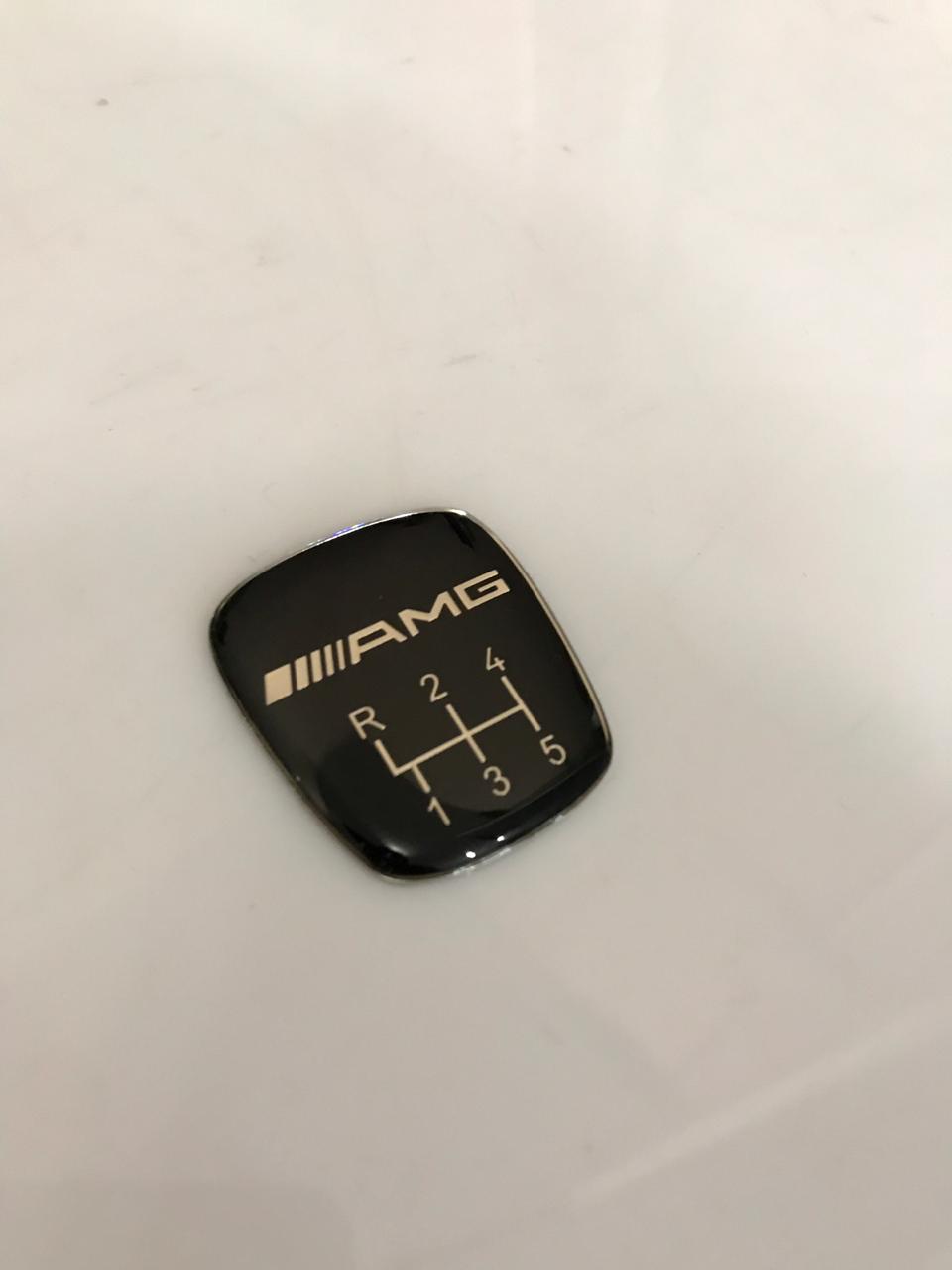 Badge (emblem) AMG for gear knob. — Drezcar