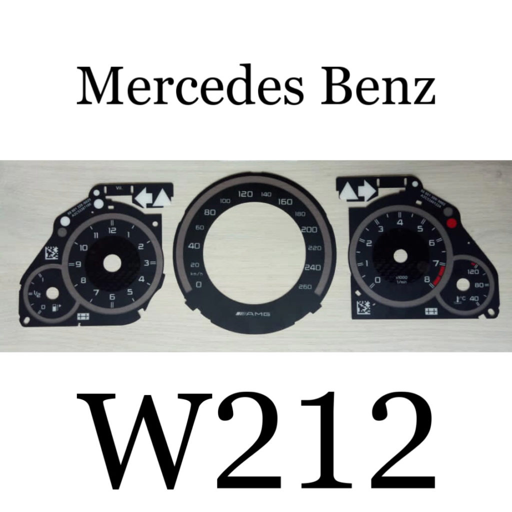Dials for speedometer AMG Style Mercedes-Benz W212. — Drezcar