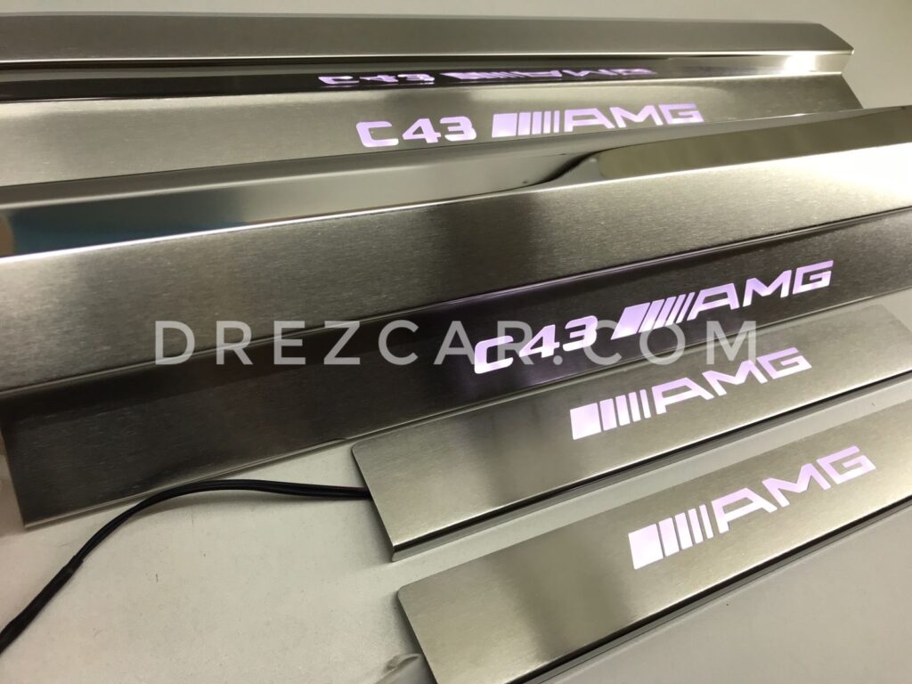 AMG C43 door sills Mercedes-Benz W202. — Drezcar